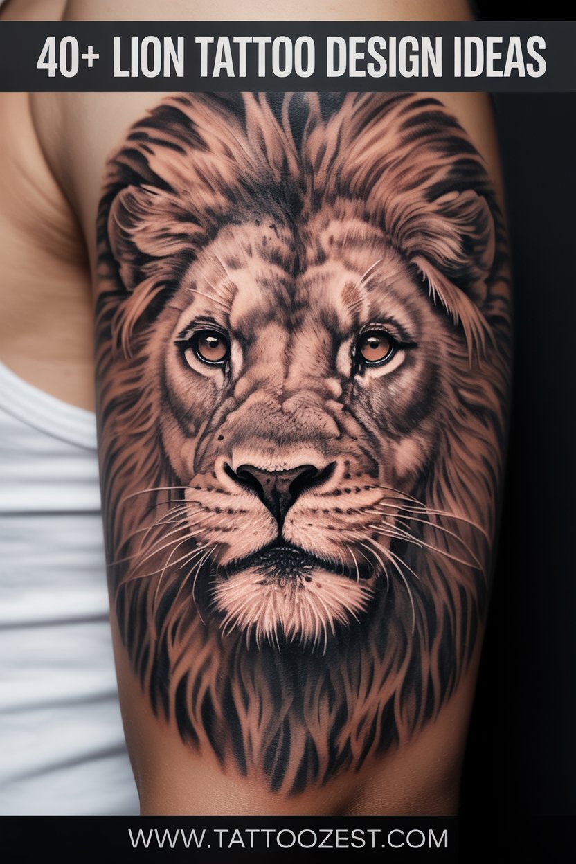 Majestic 40+ Lion Tattoo Design Ideas That Roar with Creativity and ...